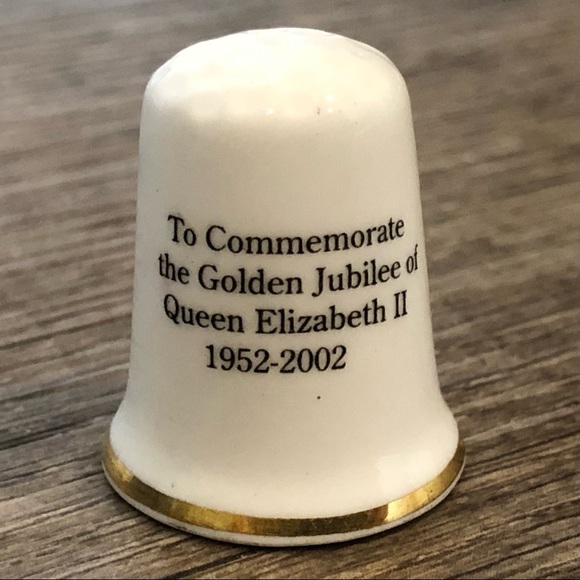 Blue Waters of England | Other | Vintage Royal Commemorative Thimble ...